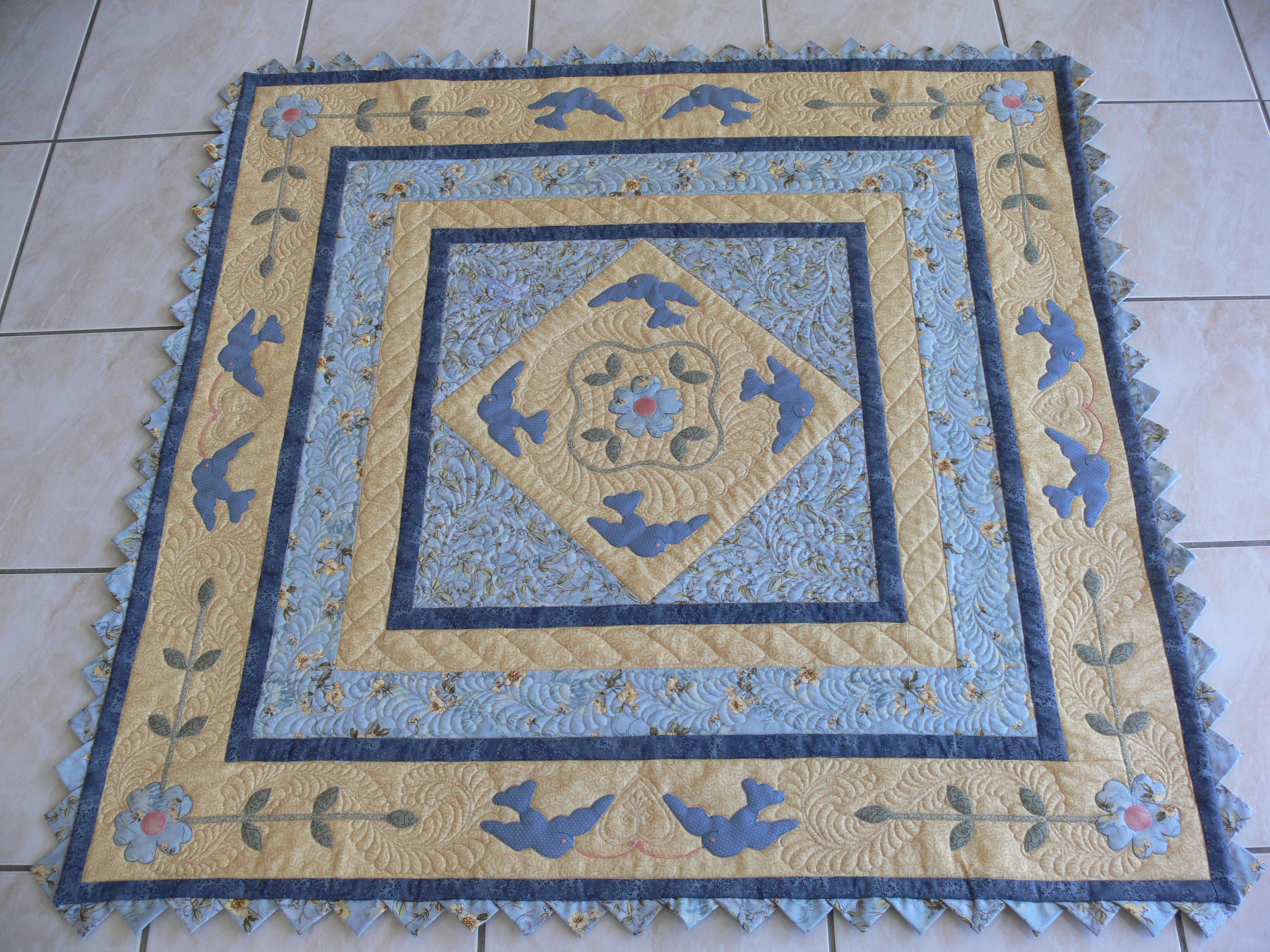 Bluebird of Happiness Quilt Pattern - Etsy