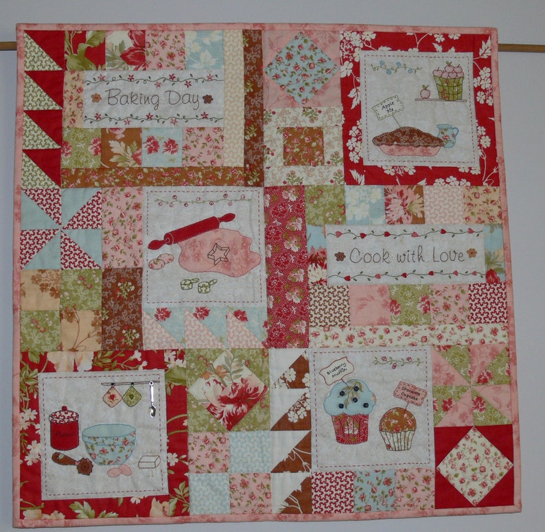 Baking Day Wall Quilt Pattern - Etsy