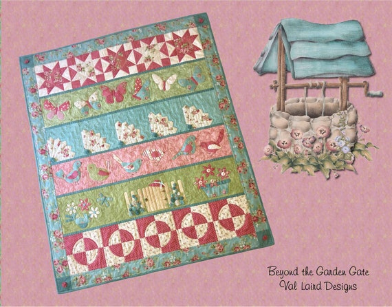 Beyond the Garden Gate Quilt Pattern - Etsy