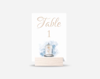 Beauty and the Beast Table Numbers - Etsy
