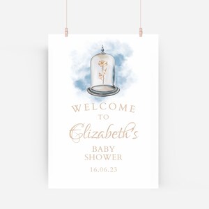 Beauty and the Beast Welcome Sign Template Printable 8x10, 16x20, 18x24 ...