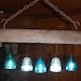 Rustic Glass Insulator Light Fixture - Etsy