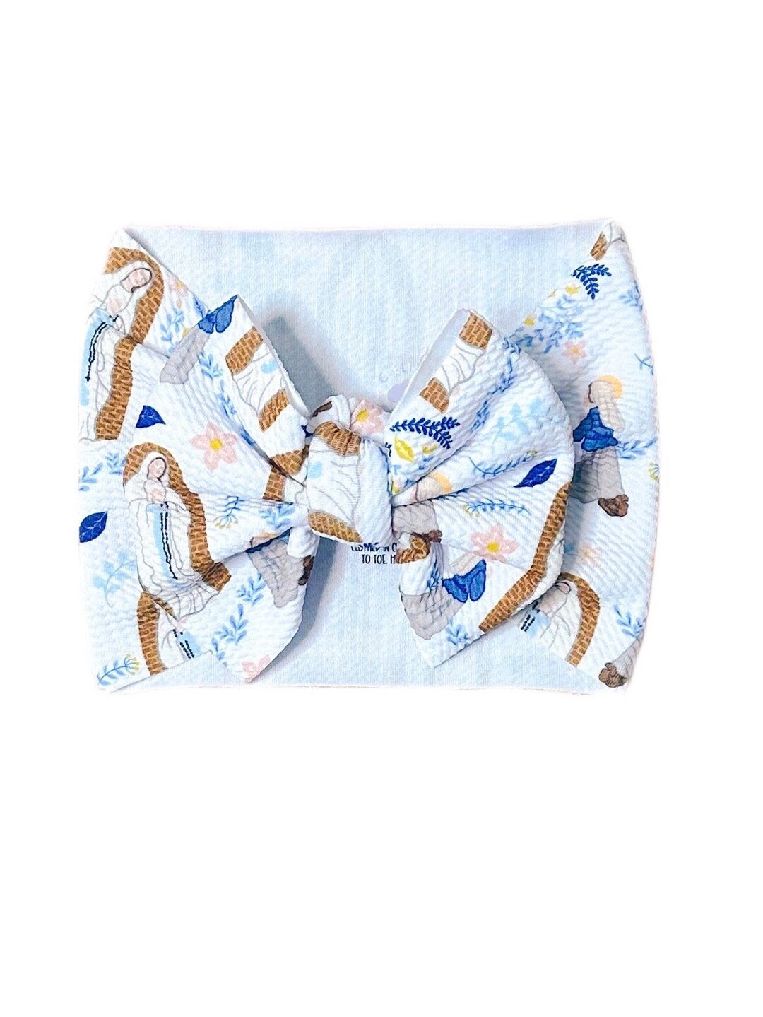 Catholic Saints Headband, Our Lady of Lourdes, Catholic Headbands ...