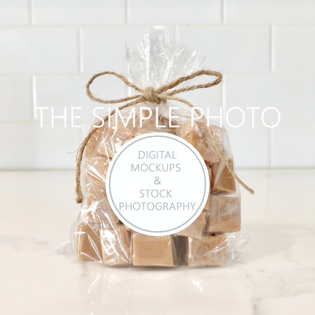 Treat Bag Mockup Sticker Mockup Party Favor Mockup Gift Bag Mockup Gift ...