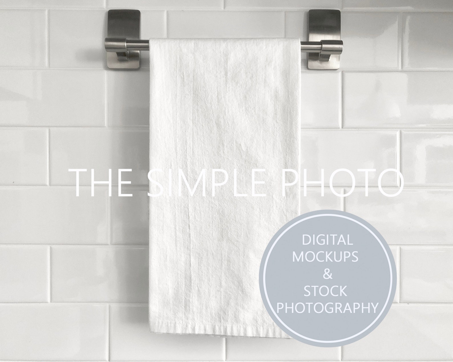 Blank Towel Mockup, Photo of Towel, Towel Stock Photo, Styled Photo ...