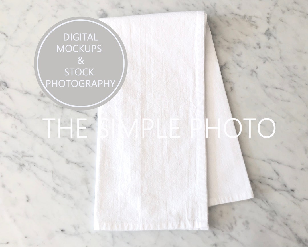 Towel Mockup, Kitchen Towel Photo, Kitchen Towel Mockup, Hand Towel ...