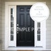 Door Mockup, Blank Door Photo, Plain Exterior Door, Blank Black Door ...