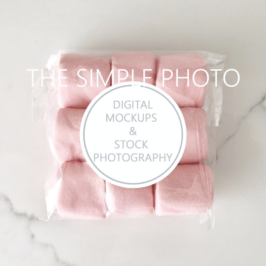 Treat Bag Mockup Sticker Mockup Party Mockup Shower Favor Mockup ...