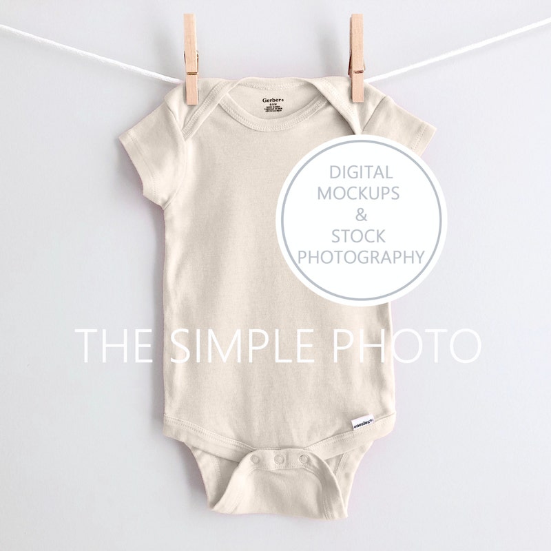 Gerber Onesies Mockups - Etsy