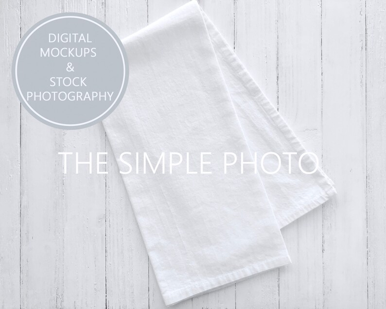 Blank Towel Mockup, Kitchen Towel Photo, Kitchen Towel Mockup, Towel ...