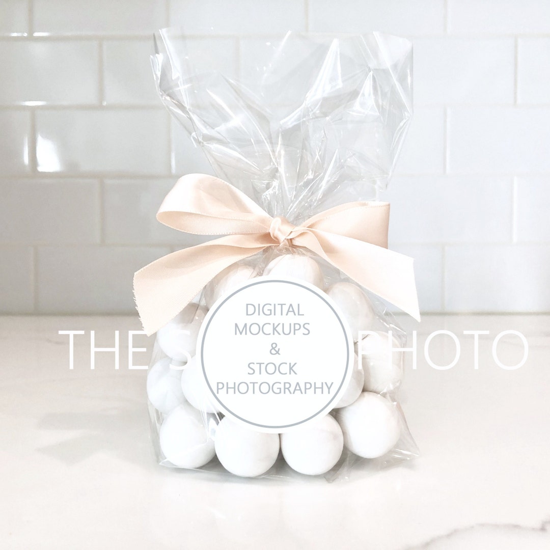 Label Mockup Thank You Favor Sticker Mockup Wedding Shower Favor Mockup ...