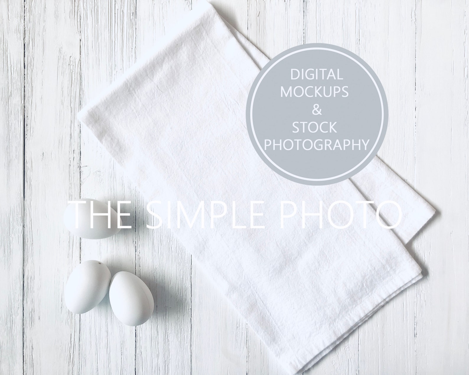 Blank White Towel Mockup, Kitchen Towel Photo, Kitchen Towel Mockup ...