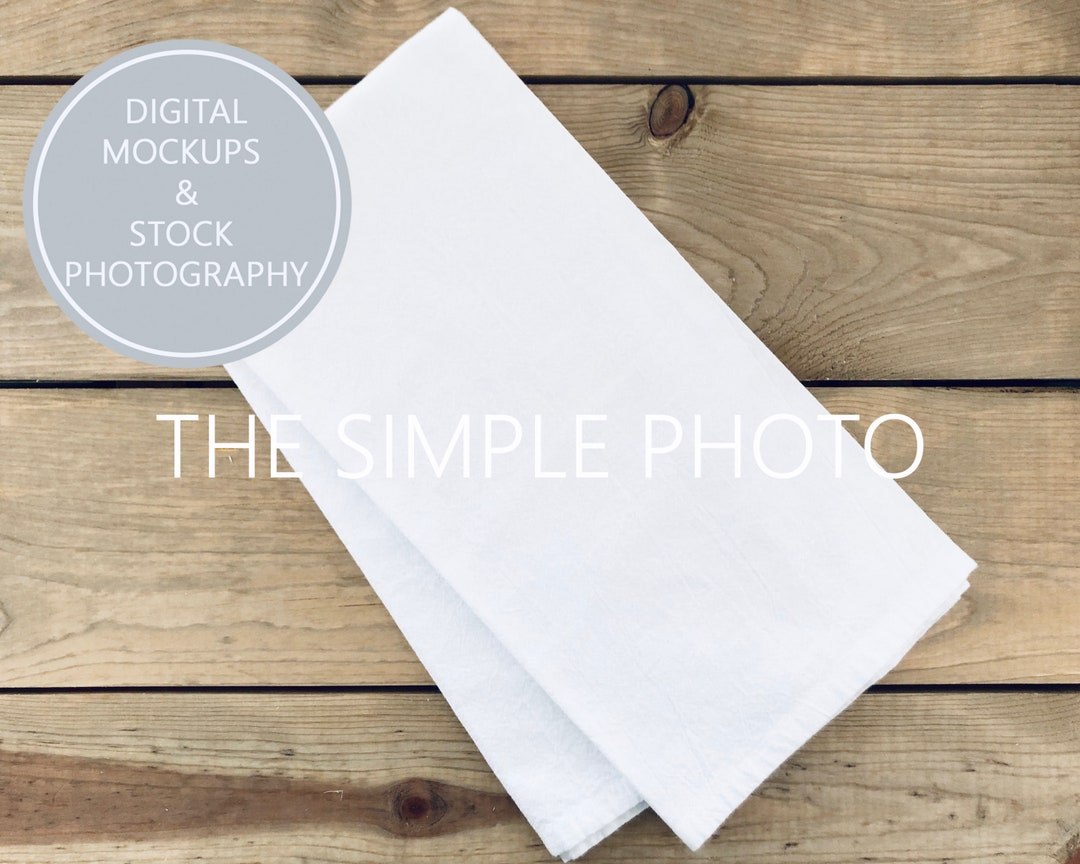 Blank Towel Mockup, Kitchen Towel Photo, Kitchen Towel Mockup, Towel ...