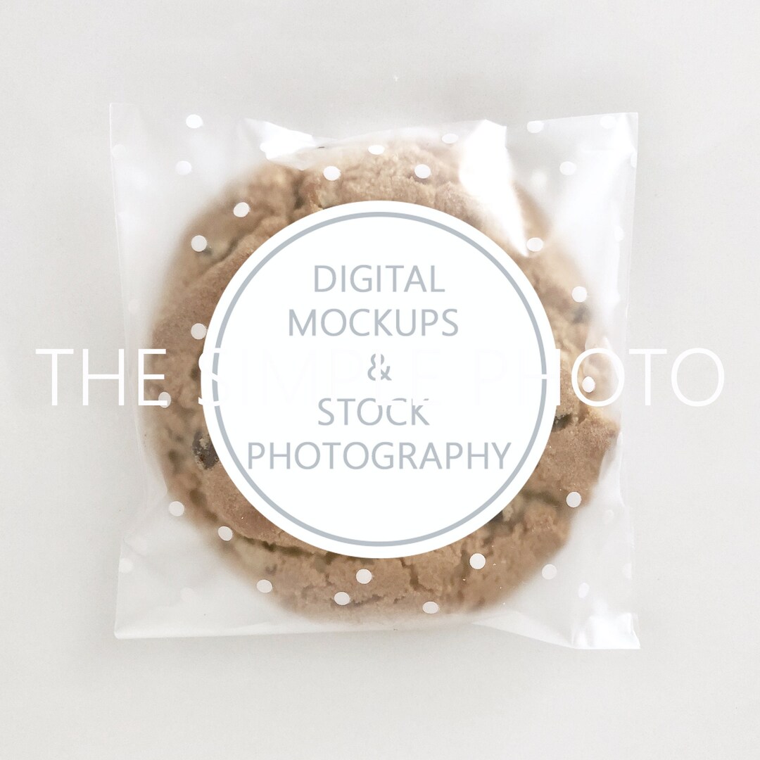 Cookie Mockup Sticker Mockup Label Mockup Treat Mockup Party Favor ...