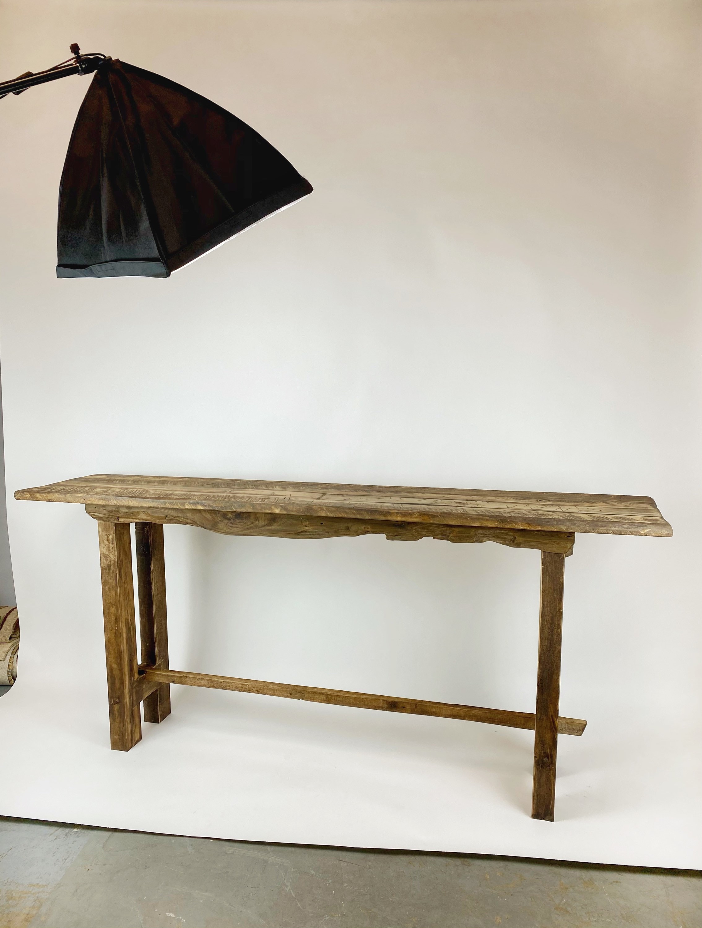 Custom French Farmhouse Console Table of Reclaimed Barn Wood. - Etsy