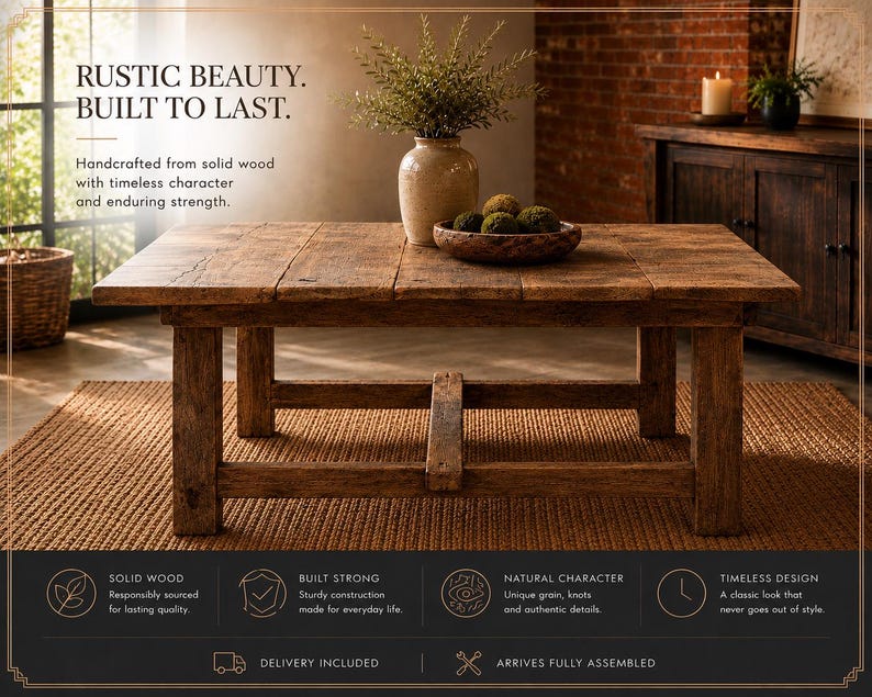 Farmhouse Reclaimed Wood Trestle Table With Breadboard - Etsy
