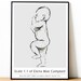 BIRTH POSTER in Scale 1:1. Custom Baby Poster, Personalized Birth Gift ...