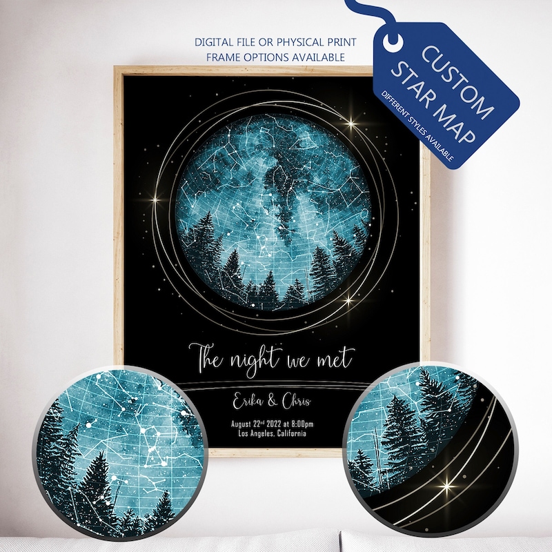 Star Map - Etsy