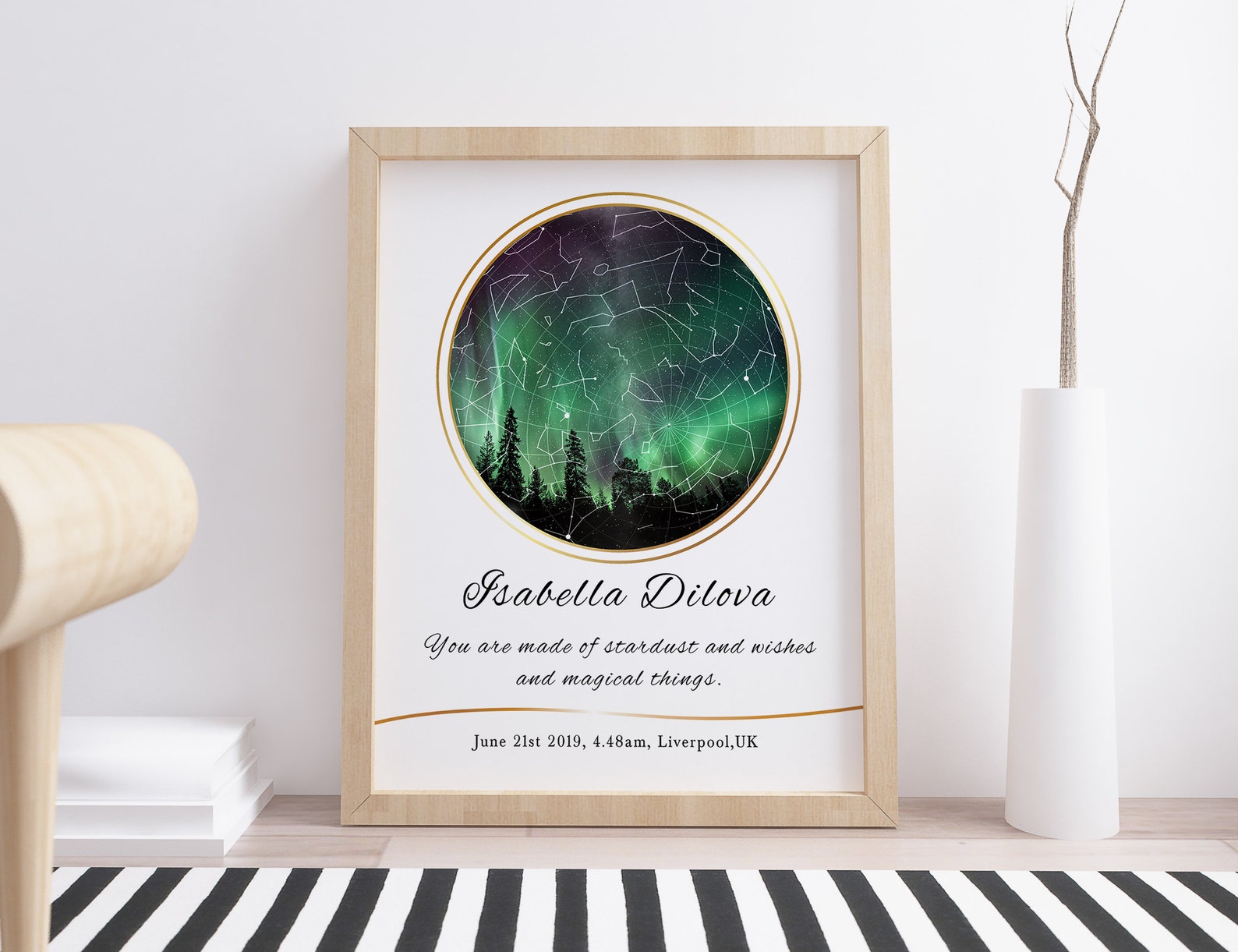 Custom WEDDING NIGHT SKY Star Map Print Valentines Day Gift | Etsy