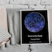 Memorial Star Map Sympathy Gift, Loss of Father, Mother, Baby ...
