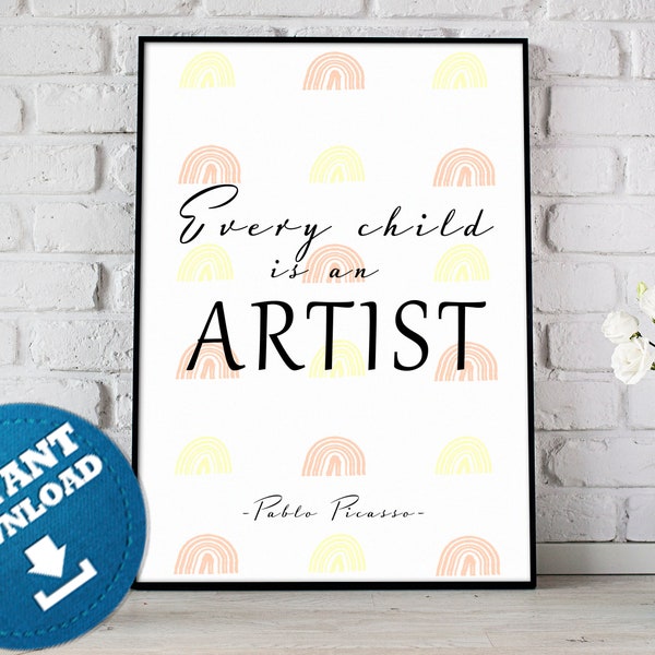 Every Child is an Artist - Etsy
