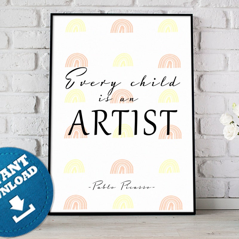 Every Child is an Artist - Etsy