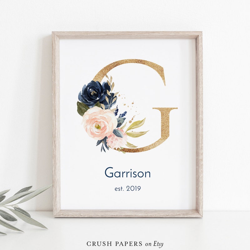 G Monogram - Etsy