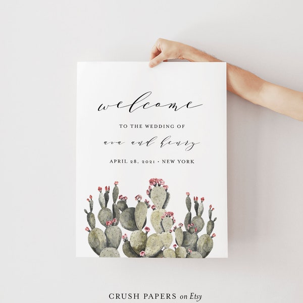 Desert Welcome Sign - Etsy