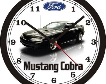 Ford Mustang Wall Clock | Etsy