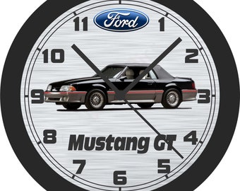 Ford Mustang Wall Clock | Etsy