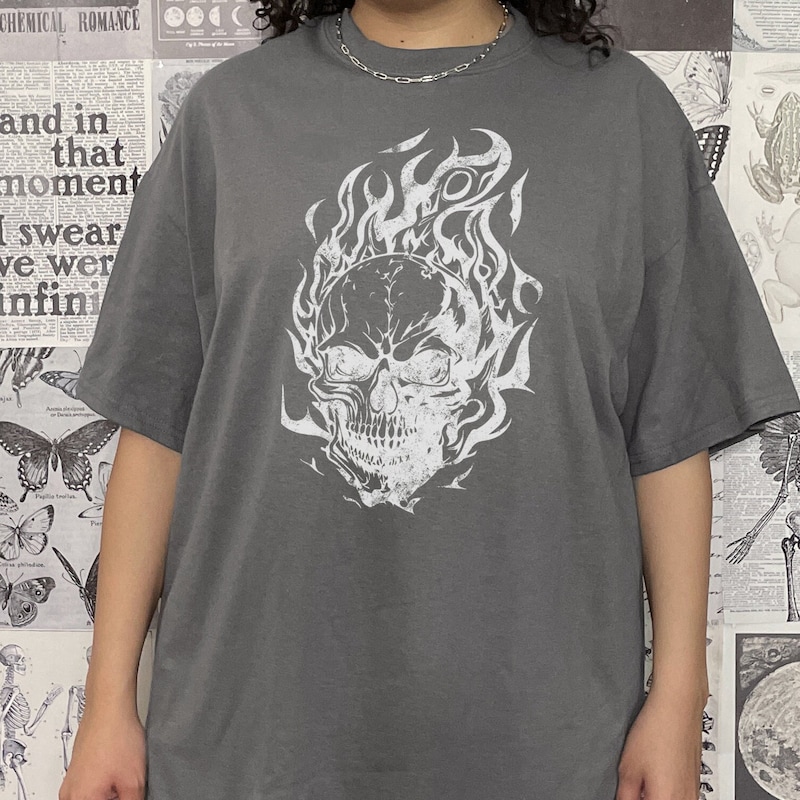 Gothic Graphic Tees Men - Etsy