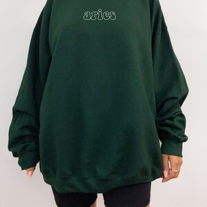 Aries Gift Aries Sweater Zodiac Shirt Trendy Crewneck Sweatshirt ...