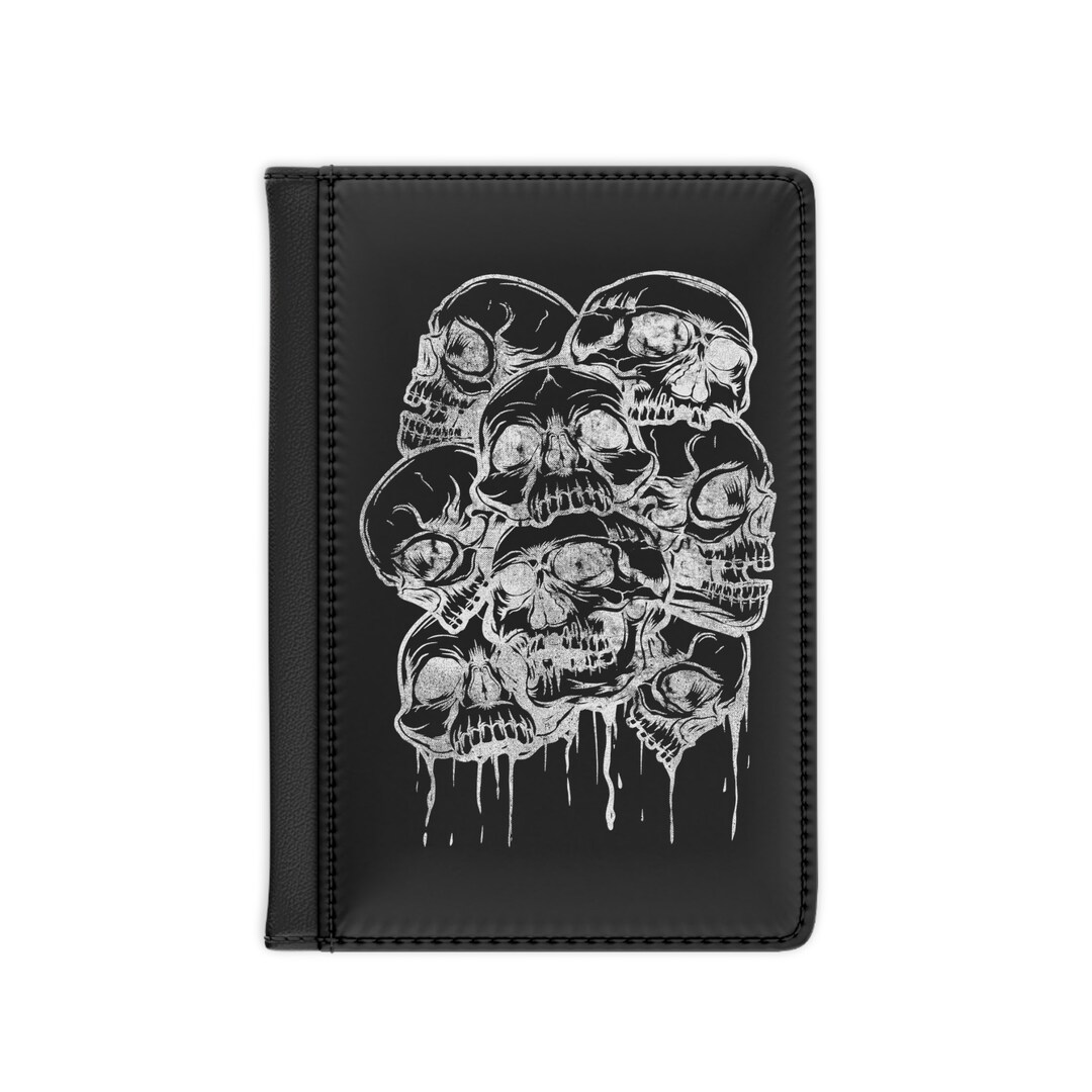 Goth Passport Cover Grunge Passport Holder Edgy Passport Wallet Gothic ...