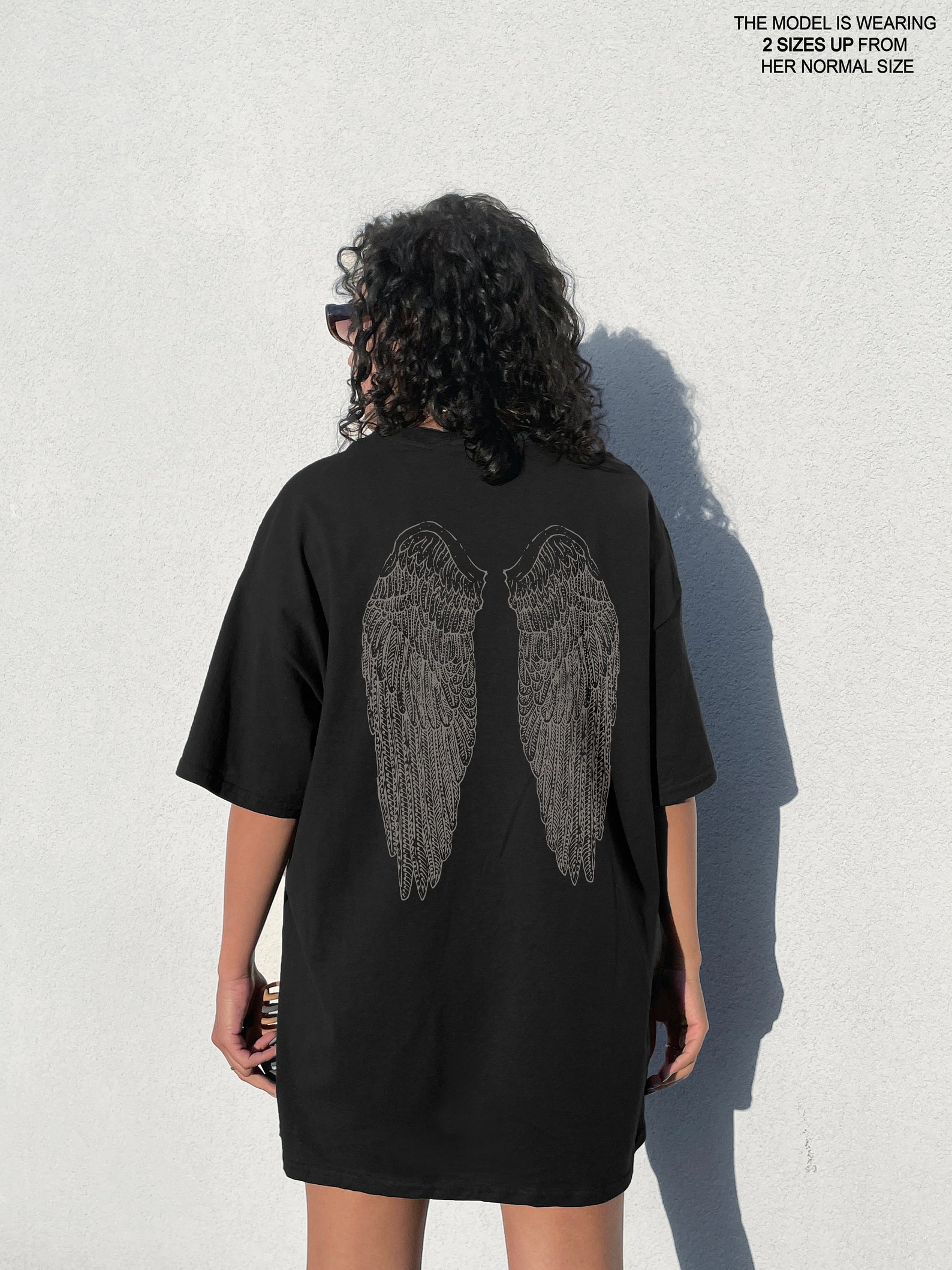 Angel Core Y2k Oversized Tshirt Y2k Clothes Y2k Fashion Angel Wings ...