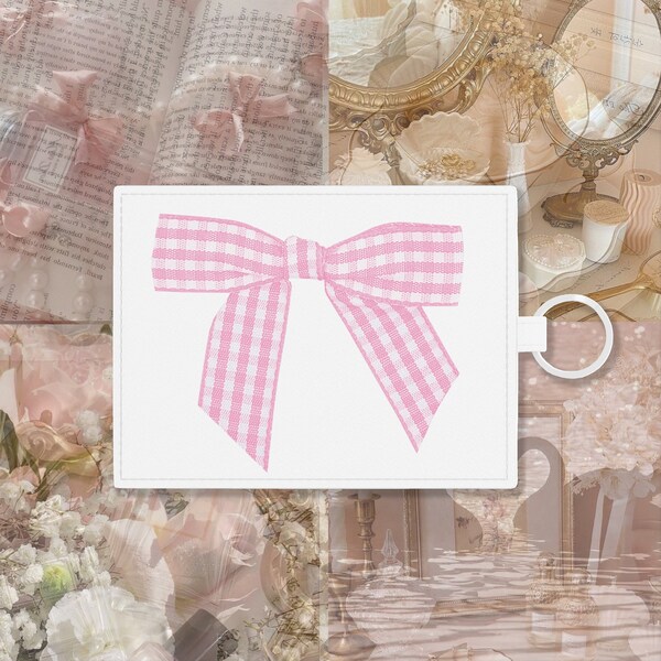 Floral Coquette Keychain Wallet - Etsy