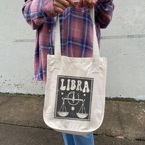 Libra Aesthetic Tote Bag Trendy Tote Bag Zodiac Gift Libra Birthday ...