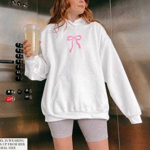 Christian Coquette Hoodie Pink Christian Hoodie Jesus Hoodie Bow Hoodie ...