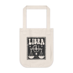 Libra Aesthetic Tote Bag Trendy Tote Bag Zodiac Gift Libra Birthday ...