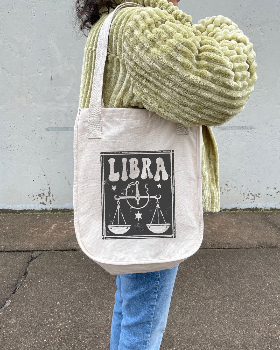 Libra Aesthetic Tote Bag Trendy Tote Bag Zodiac Gift Libra Birthday ...