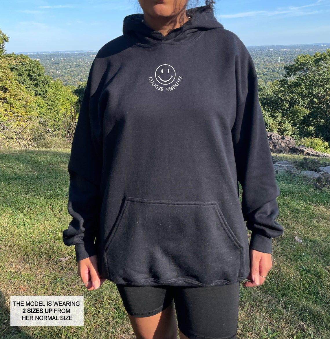 Empathy Hoodie Vintage Oversized Trendy Indie Aesthetic - Etsy