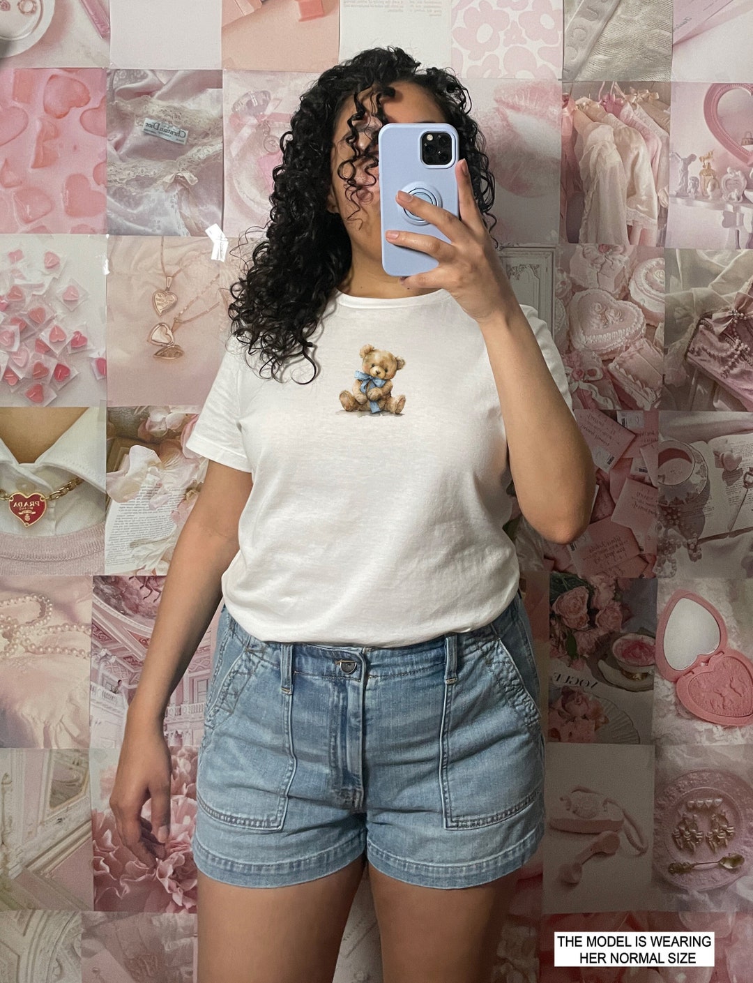 Blue Coquette Clothing Coquette Shirt Cottagecore Clothing Preppy ...