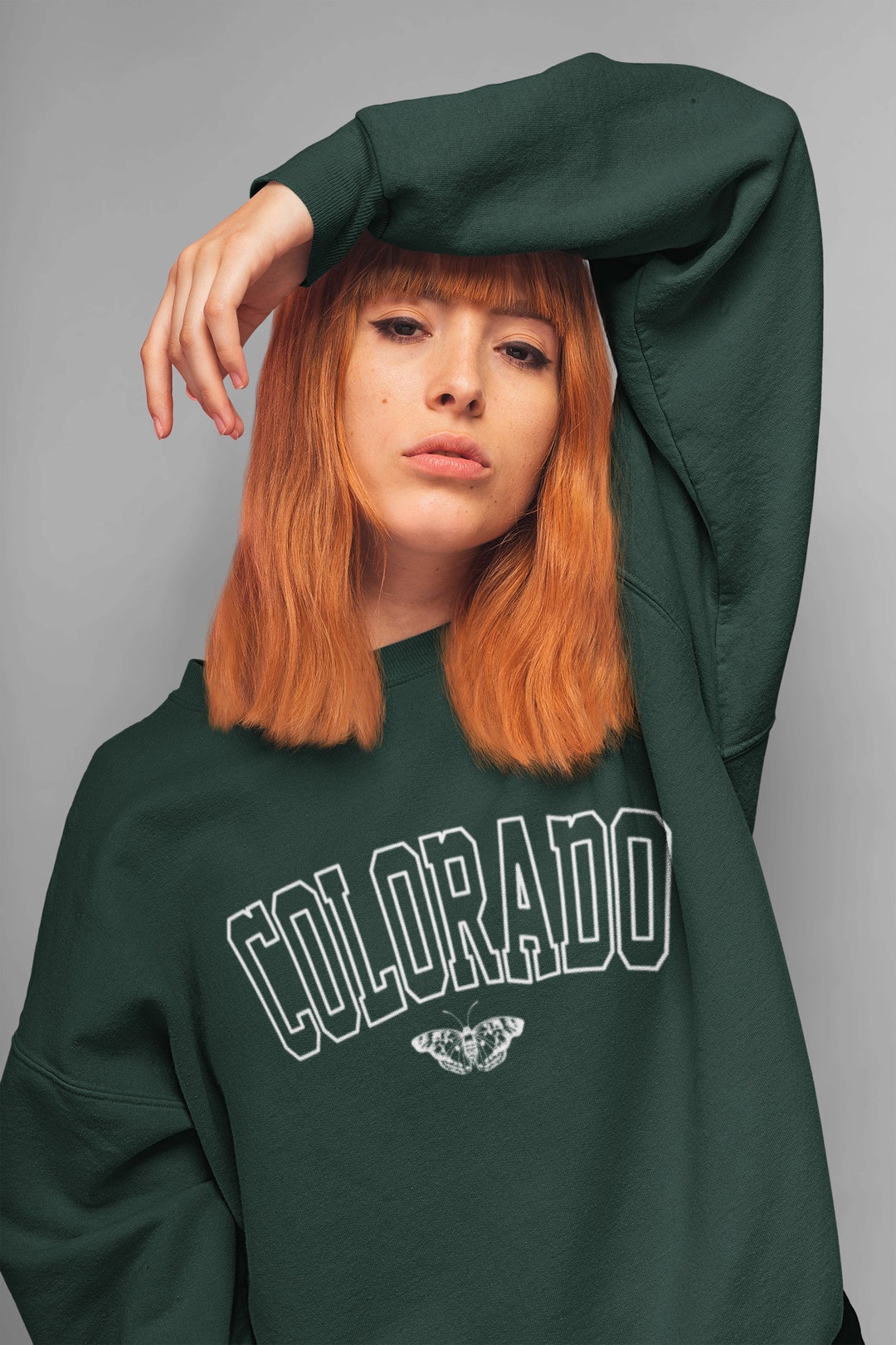 Colorado Sweatshirt Colorado Shirt Colorado Tshirt Butterfly Sweatshirt ...