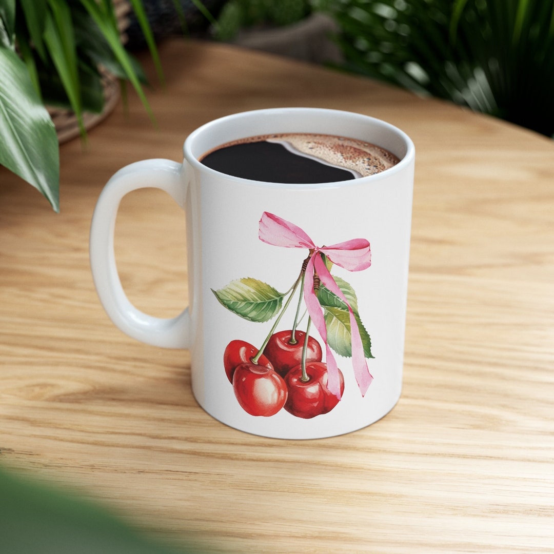 Coquette Room Decor Cute Aesthetic Mugs Dark Coquette Aesthetic Cherry ...