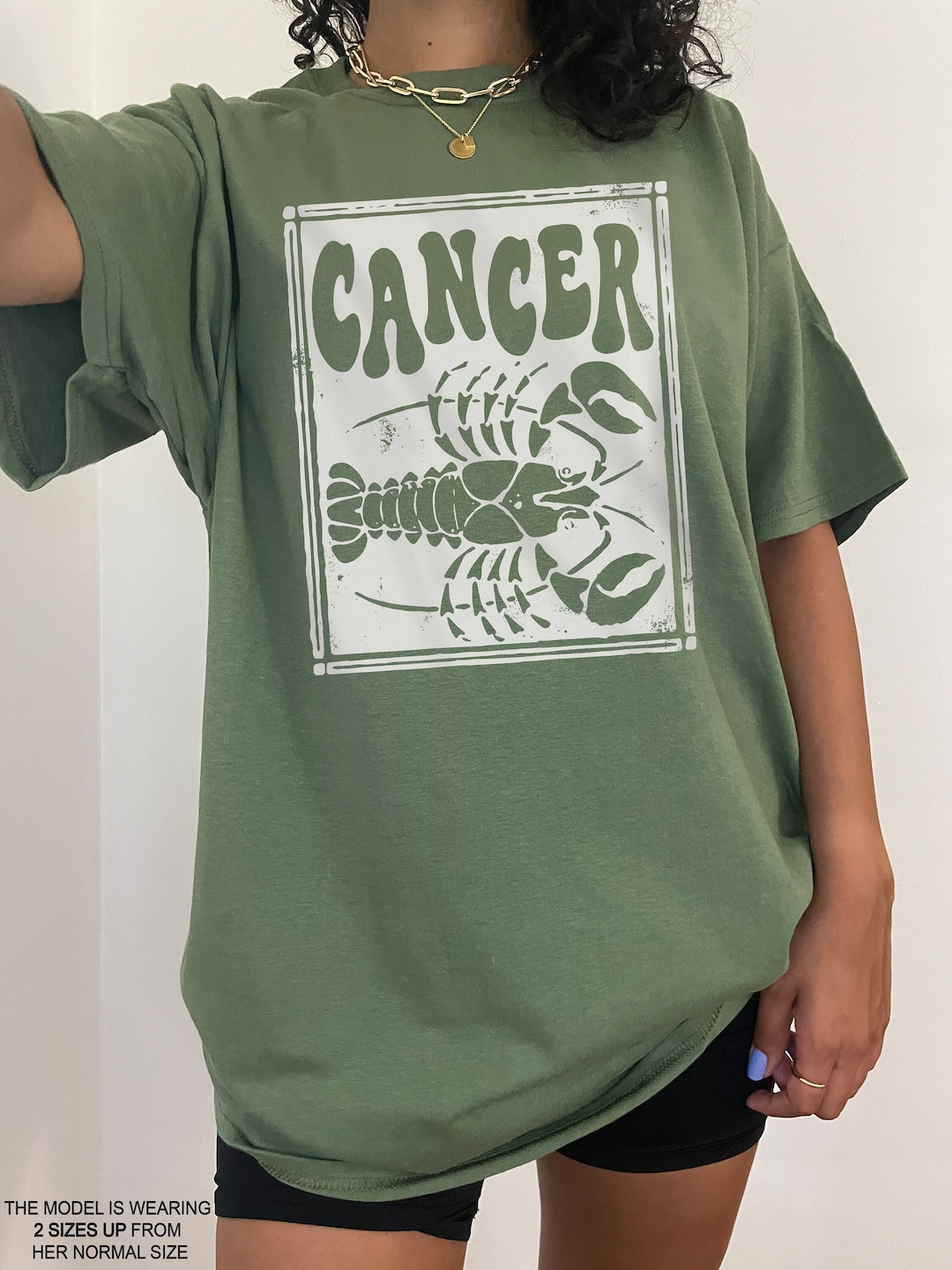 Cancer Shirt Zodiac Tee Cancer Birthday Gift Astrology Clothing Trendy ...