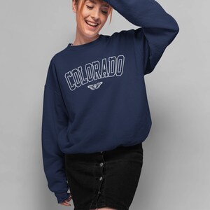 Colorado Sweatshirt Colorado Shirt Colorado Tshirt Butterfly Sweatshirt ...