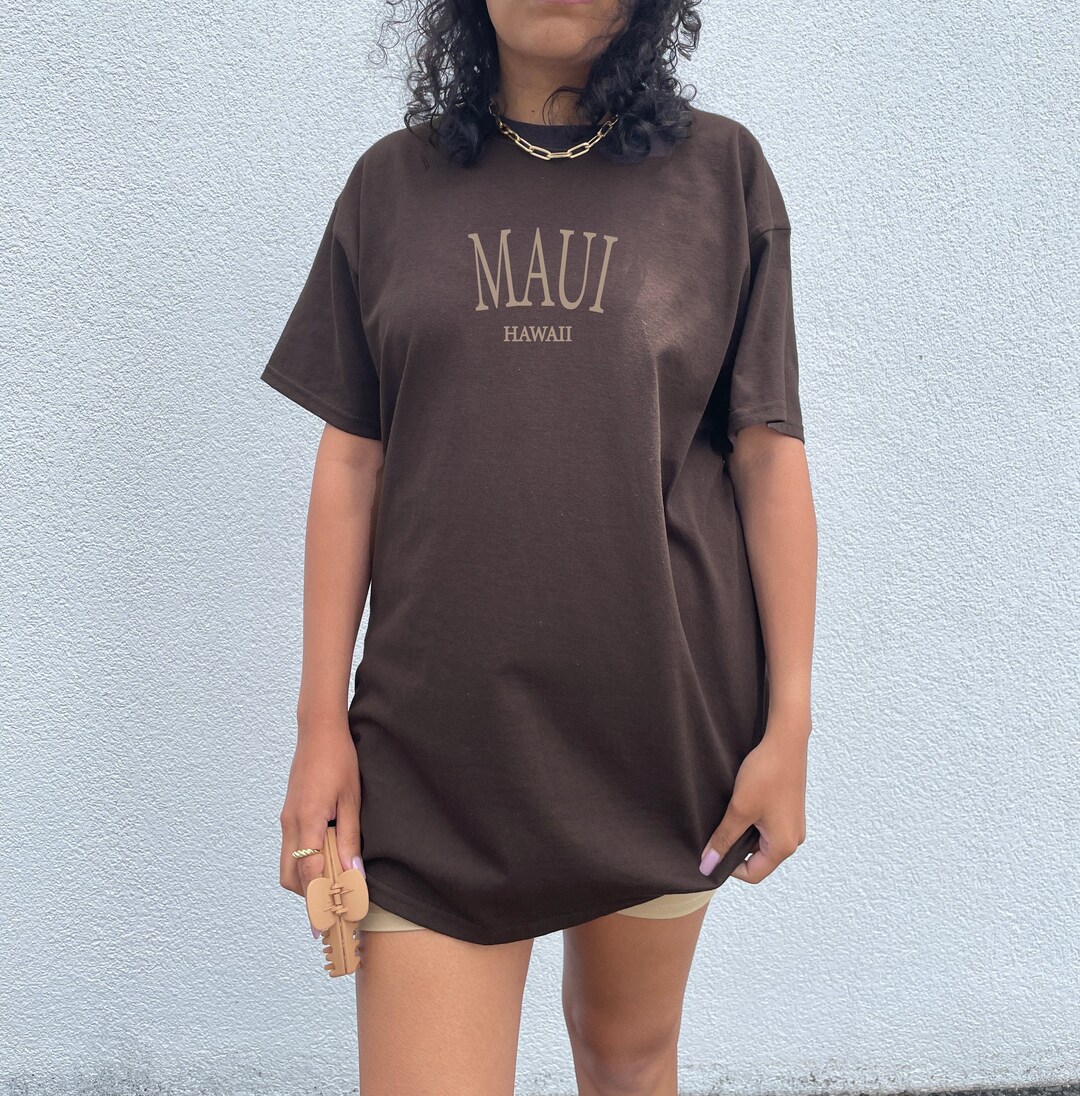 Maui Shirt Hawaii Shirt Indie Shirt Indie Clothes Oversized T Shirt 80s ...