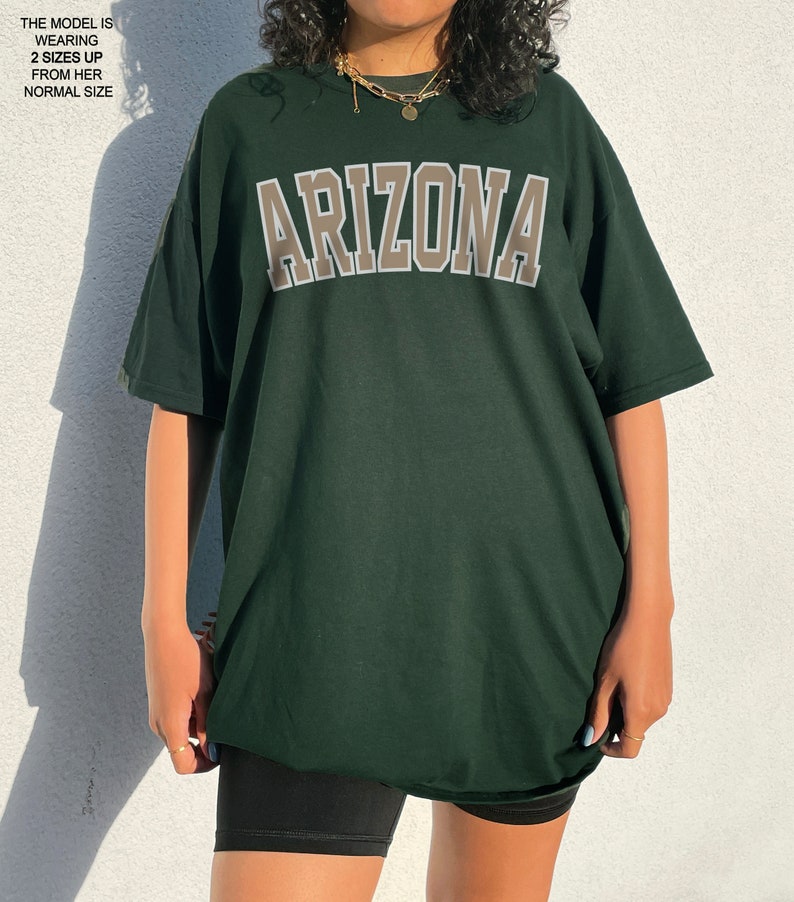 Arizona Oversized Indie Shirt Trendy Clothes Desert Southwest - Etsy