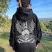 Goth Hoodie Skeleton Hoodie Y2k Hoodie Skull Hoodie Edgy Emo - Etsy