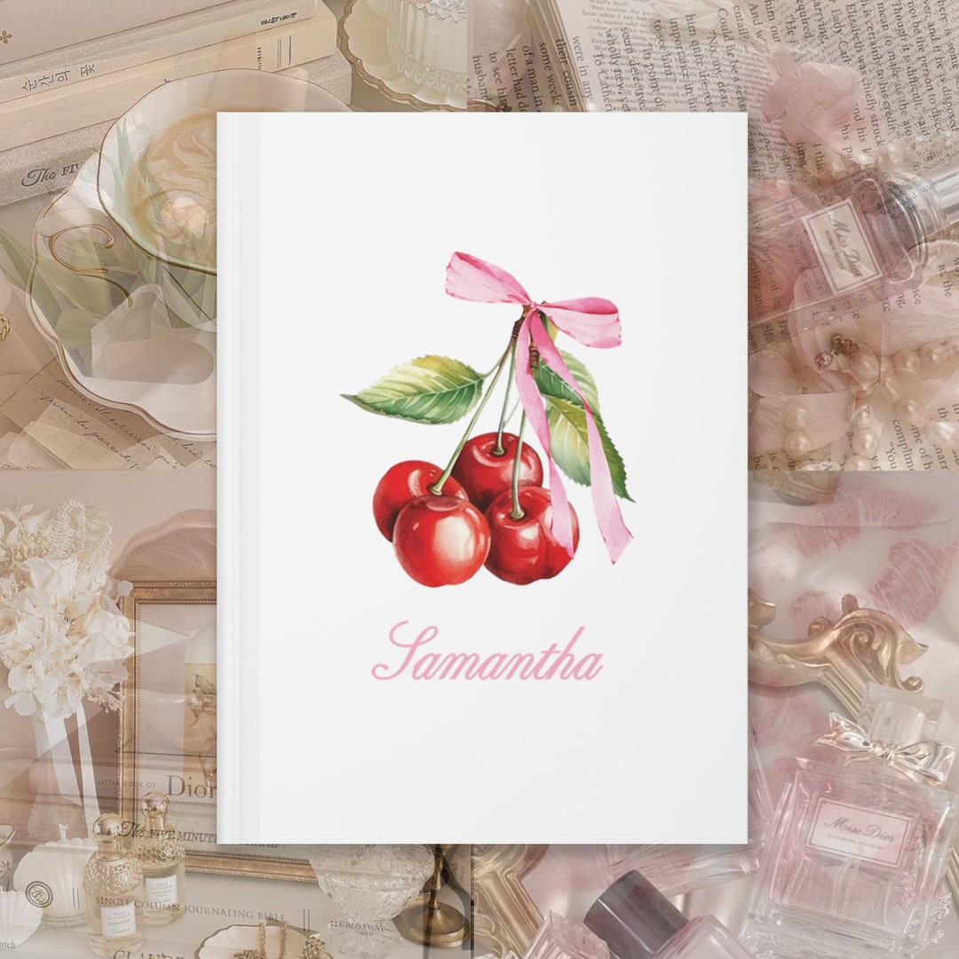 Coquette Personalized Diary Custom Journal Coquette Room Decor Cute ...