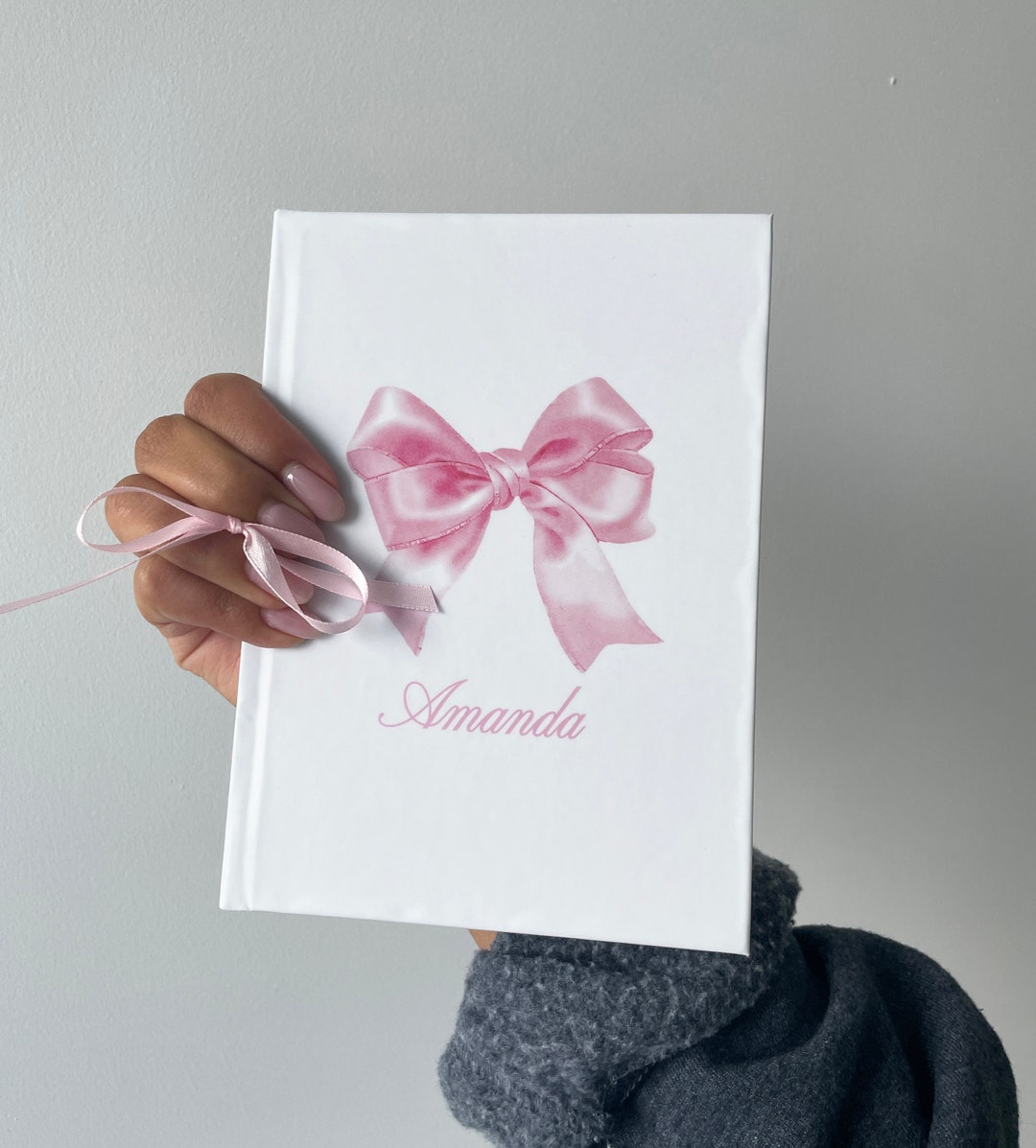 Coquette Custom Diary Personalized Journal Coquette Room Decor Cute ...